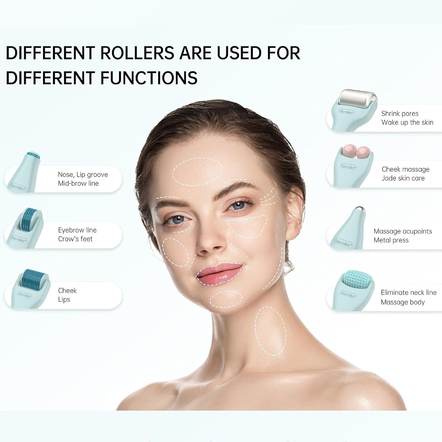 Dr. Pen Bio Roller 9-in-1 Kit: Complete Microneedling Kit