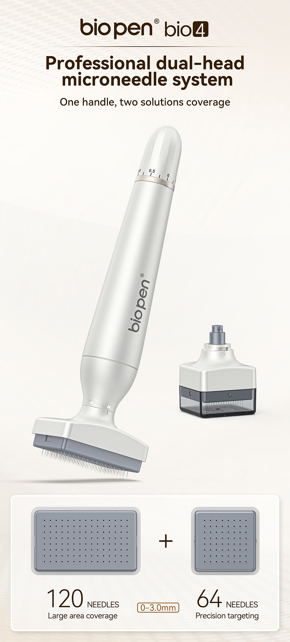 Biopen Bio4 Derma Stamp for Wrinkles & Scars | Dr. Pen UK